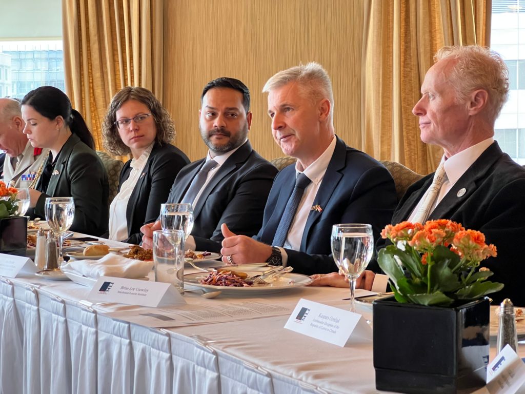 Marcus Kolga and Brian Lee Crowley awarded the Medal of Honorary ...