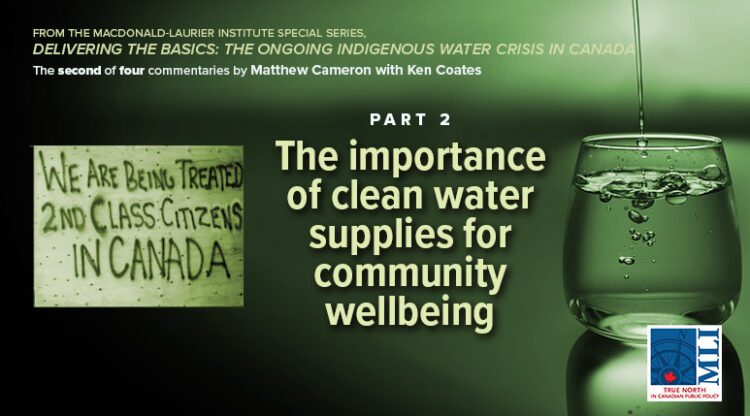 The importance of clean water supplies for community wellbeing: Matthew ...