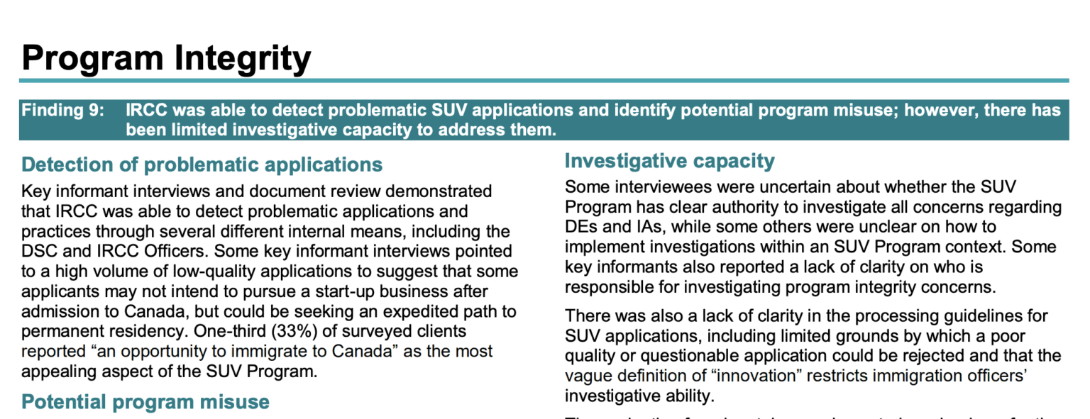 Closed for business: The unravelling of Canada’s Start-Up Visa program ...
